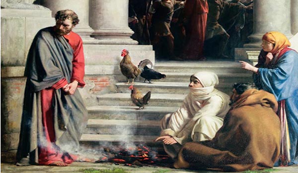 Bevor der Hahn kräht: Die drei Verleugnungen des Petrus – und unsere ...