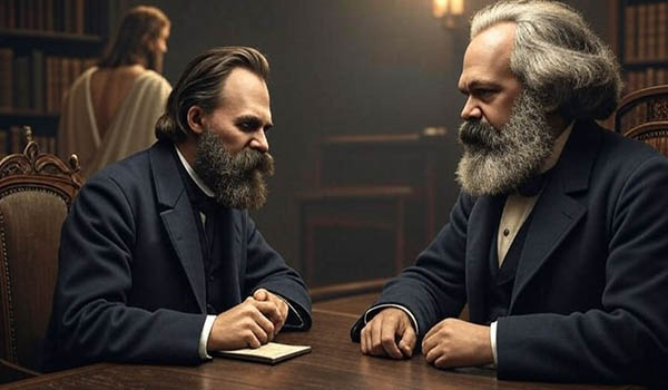 Nietzsche, Marx und die postmoderne Leere: Nur Christus füllt den ...