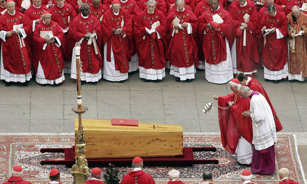 When the Shepherd Lays Down His Staff: How the Funeral of a Pope Is ...