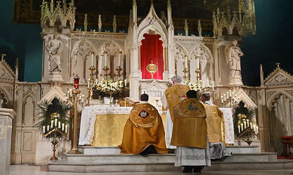 Coram Sanctissimo: When the Mass Is Celebrated Before the Exposed ...