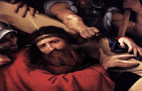 Segunda Estação da Via Sacra: Jesus Carrega a Cruz - Catholicus.eu ...